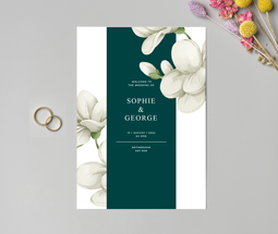 Order of Service Printing for Weddings & Funerals, Booklet Templates UK ...
