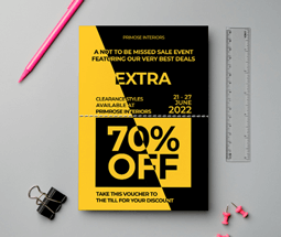 Perforated Flyers, Tickets & Leaflets, Perforation Printing | instantprint