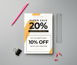 Perforated Flyers, Tickets & Leaflets, Perforation Printing | instantprint