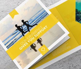 Folded Leaflet Printing from £20 | instantprint.co.uk