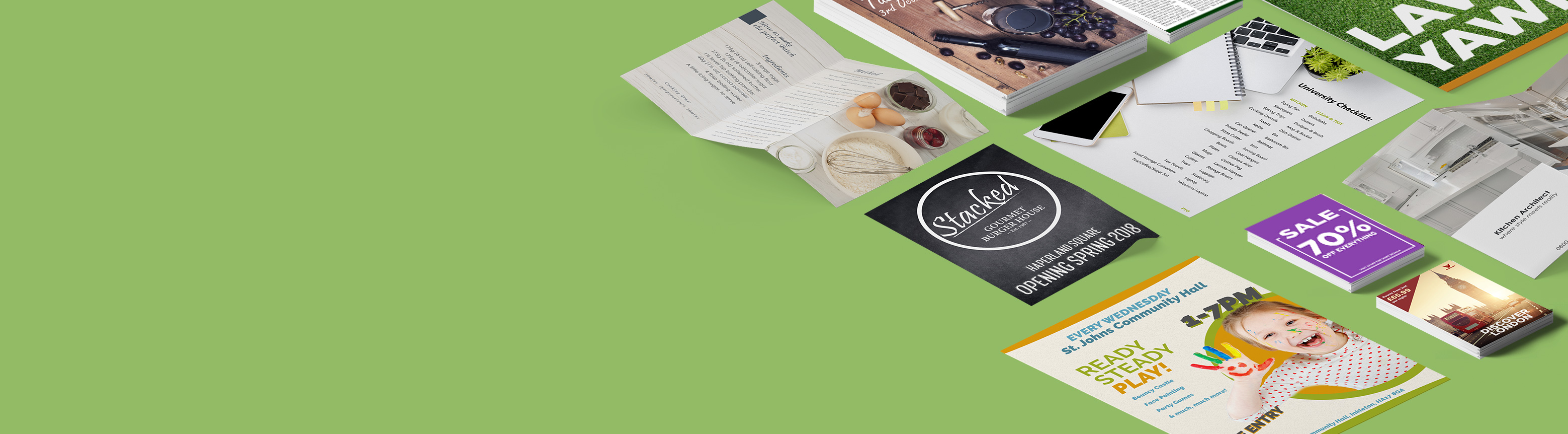 Online Leaflet Printing and Flyer Printing | instantprint.co.uk